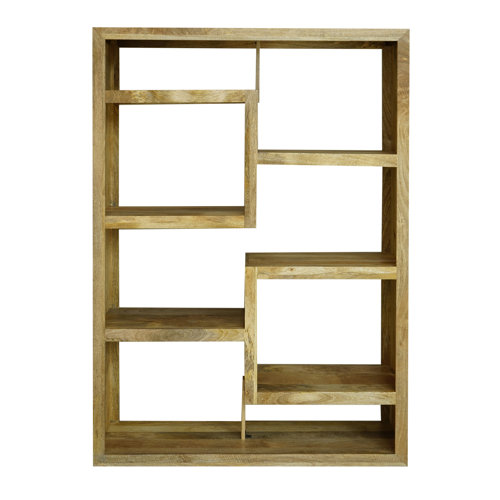 Union Rustic Quinton 175cm H x 120cm W Solid Wood Standard Bookcase & Reviews | Wayfair.co.uk